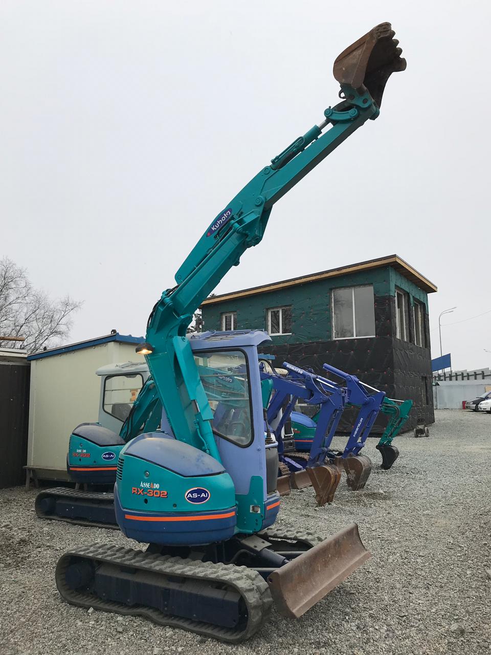 Где купить Kubota RX-302 - цены, характеристики и отзывы на Мини экскаваторы Kubota